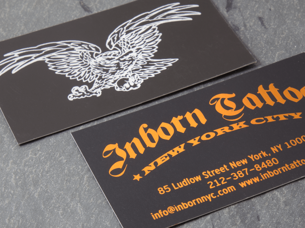 Foil Stamped Business Cards | Metallic Finish Business Cards