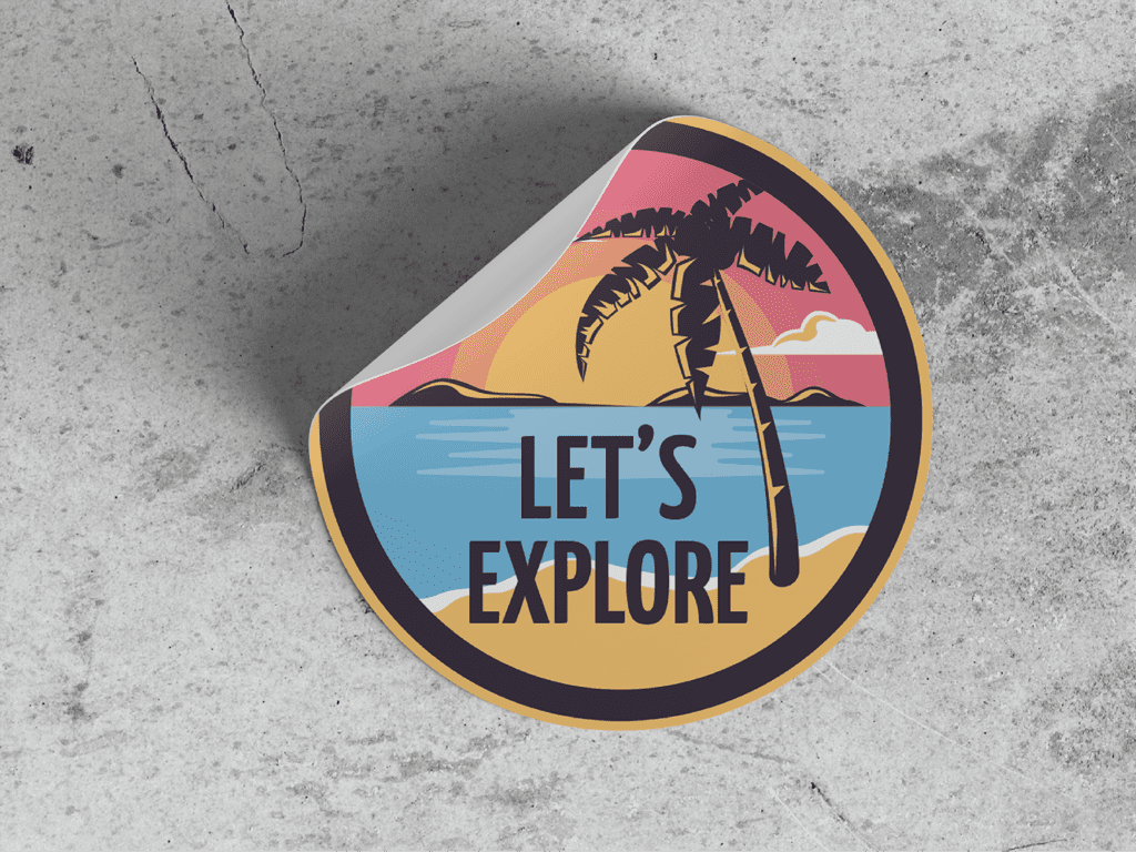 Custom Round and Square Vinyl Stickers | Print Mor